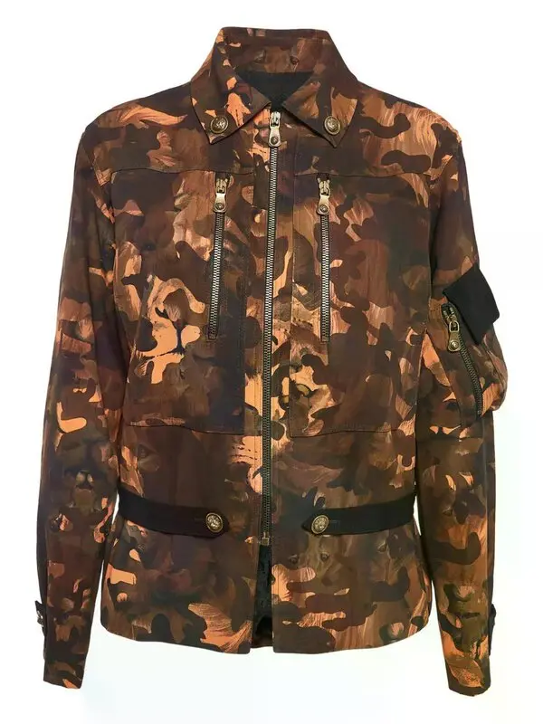 VERSUS 2016 Camouflage Print Jacket