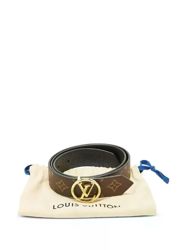 LOUIS VUITTON Circle Monogram Belt