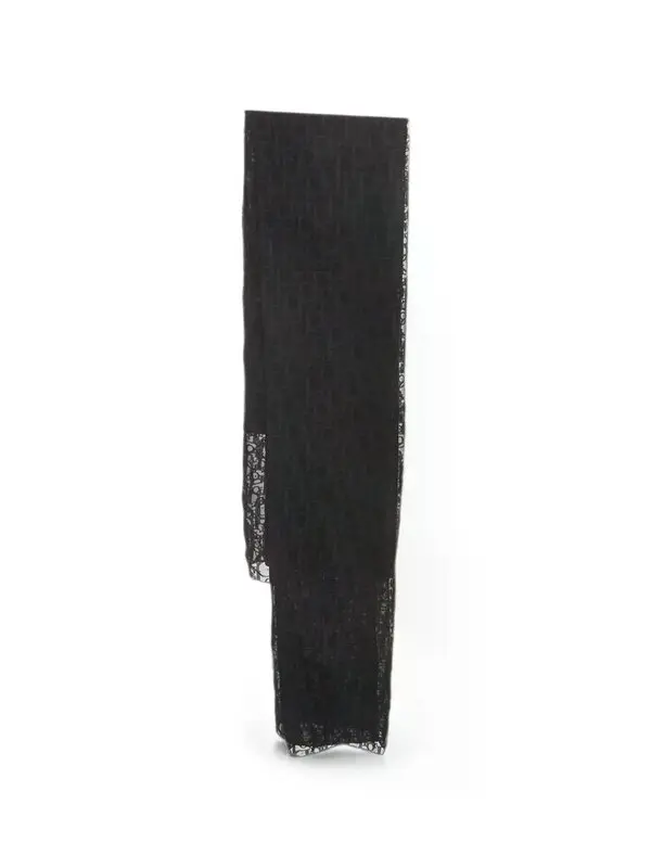Dior Oblique Scarf - Black