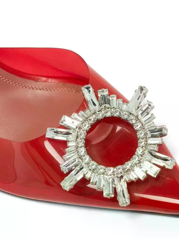 Amina Muaddi Begum Crystal-embellished Pumps