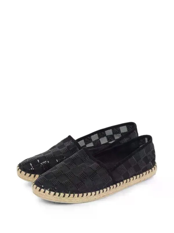 LOUIS VUITTON Damier Mesh Espadrilles