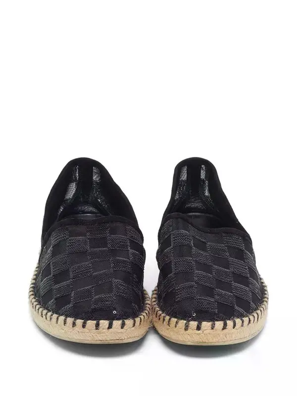 LOUIS VUITTON Damier Mesh Espadrilles