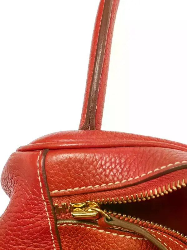 Hermès Lindy 34 Leather Shoulder Bag - Red