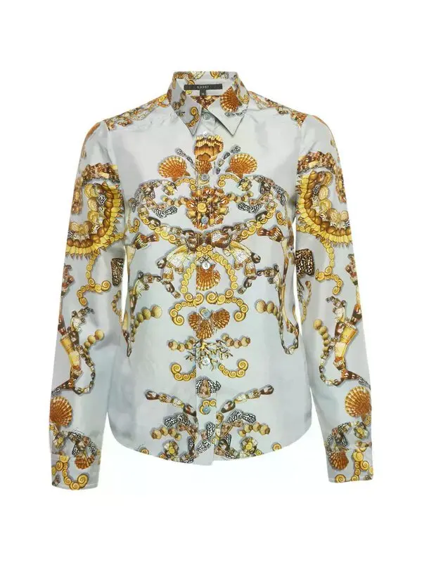 Gucci Silk Printed Shirt