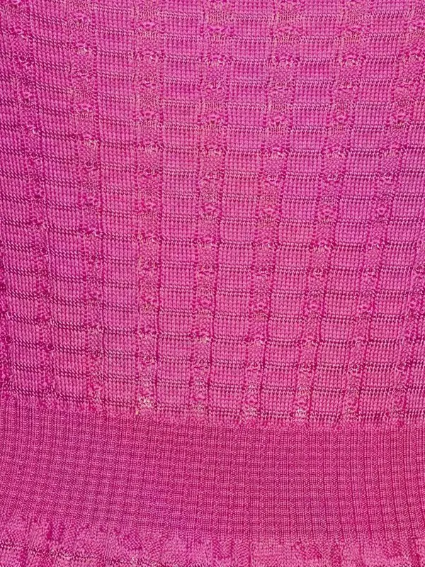 Missoni Ribbed Knit Flared Dress