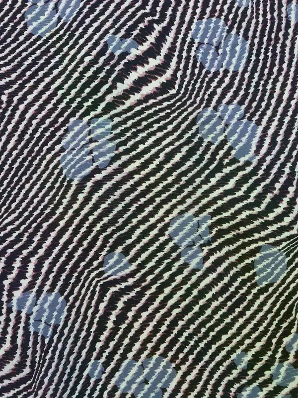 Bottega Veneta Printed Silk Scarf - Black