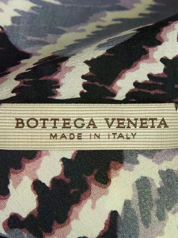 Bottega Veneta Printed Silk Scarf