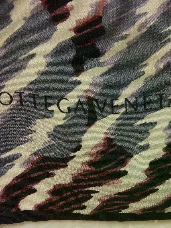 Bottega Veneta Printed Silk Scarf