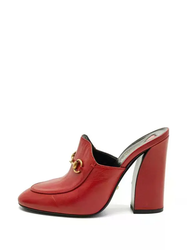 Gucci Princetown Leather Mules