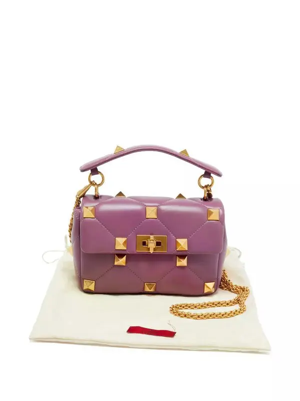 Valentino Garavani Roman Stud Quilted Tote Bag