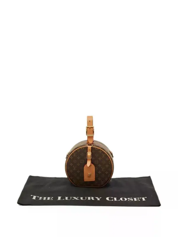 LOUIS VUITTON Boite Chapeau Petite Monogram Tote Bag