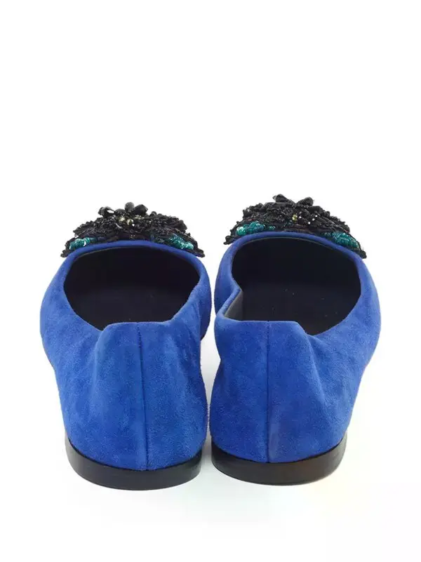 GIUSEPPE ZANOTTI Embellished Pointed-toe Pumps