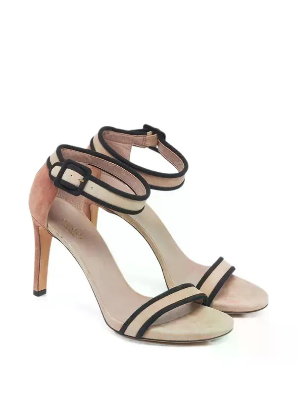 Gucci Ankle Strap Stiletto Sandals