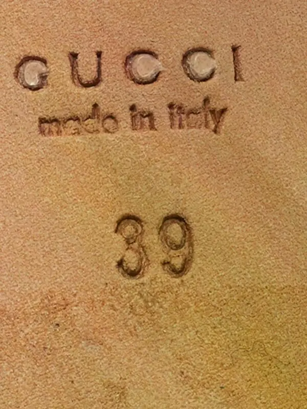 Gucci Ankle Strap Stiletto Sandals