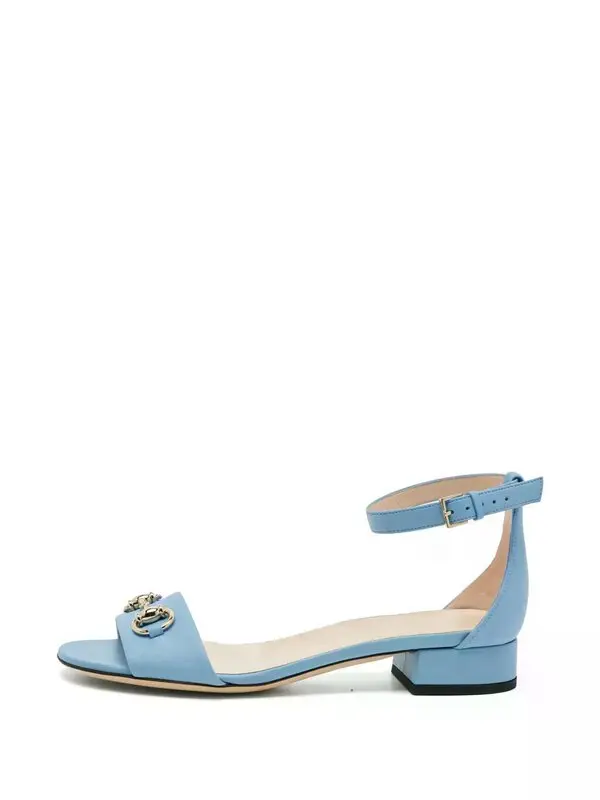 Gucci Horsebit Ankle-strap Sandals