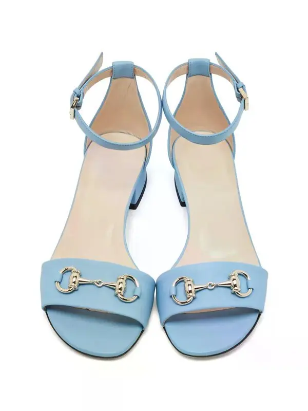 Gucci Horsebit Ankle-strap Sandals