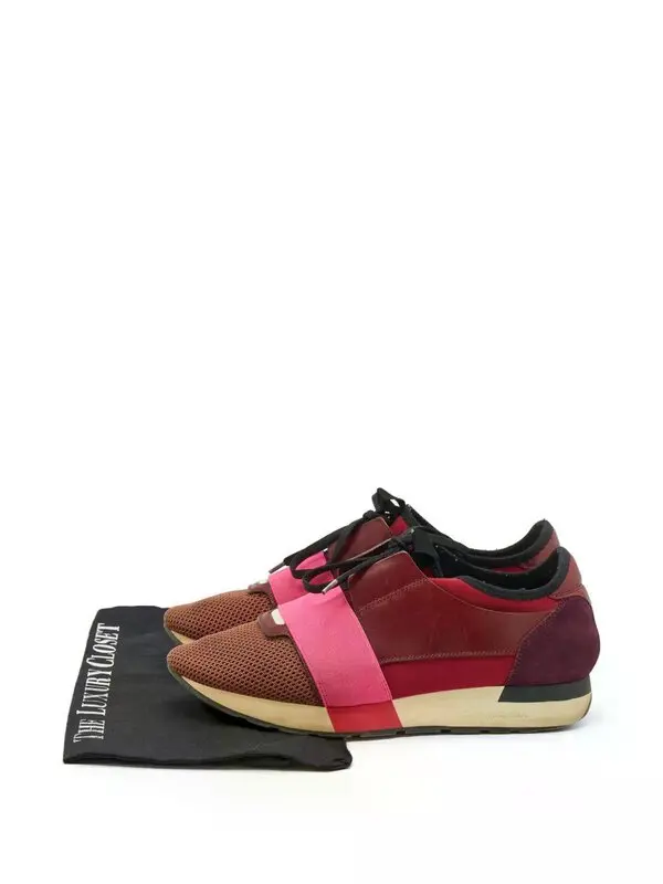 Balenciaga Race Runner Sneakers - Brown