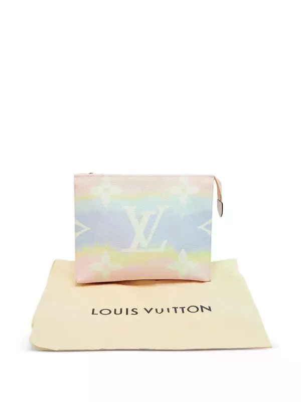 LOUIS VUITTON Monogram Escale Clutch Bag - Pink