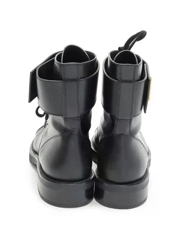 LOUIS VUITTON Wonderland Flat Ranger Combat Boots