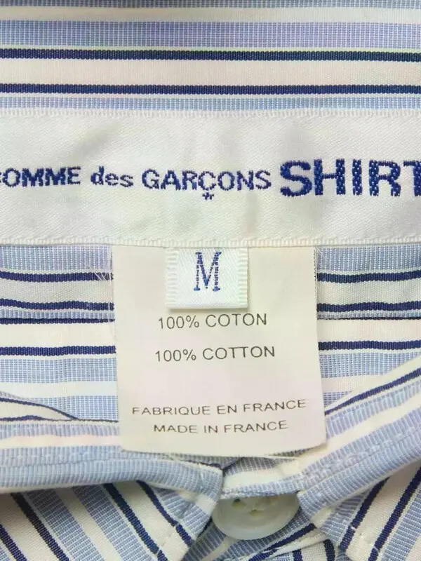 Comme Des Garçons Striped Shirt