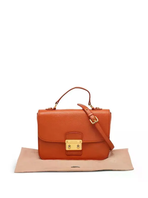 Miu Miu Madras Push-lock Handbag