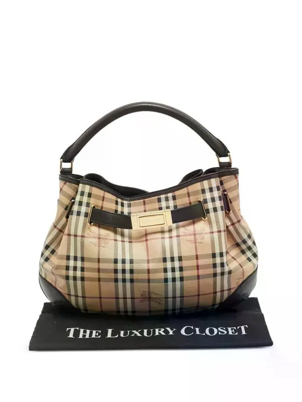 Burberry Medium Willenmore Check Tote Bag