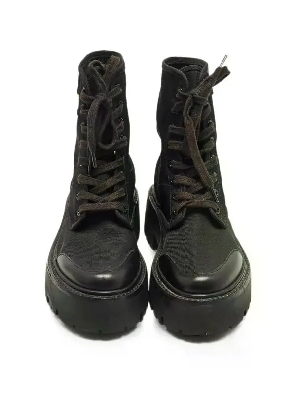 Celine Triomphe Combat Boots