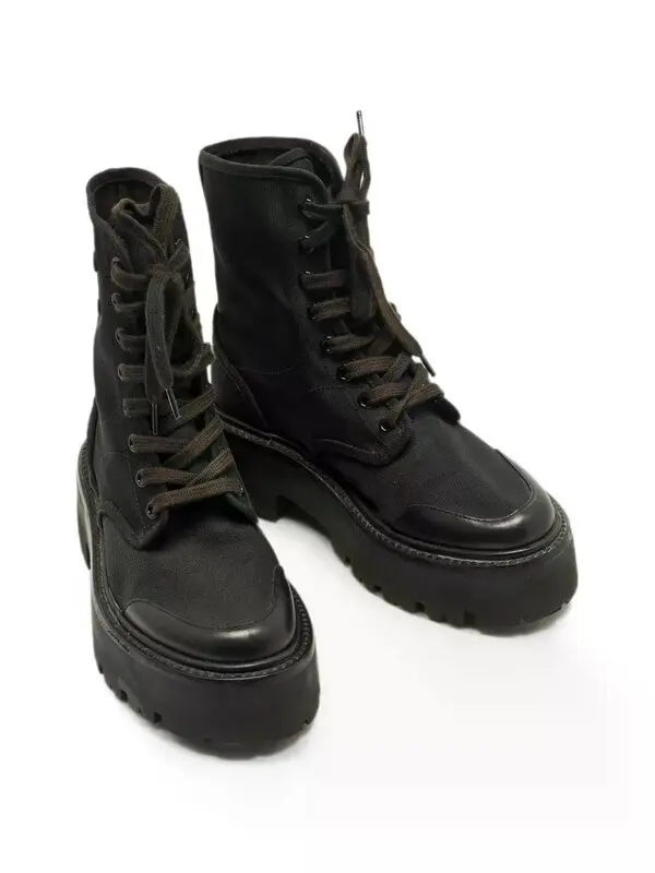 Celine Triomphe Combat Boots
