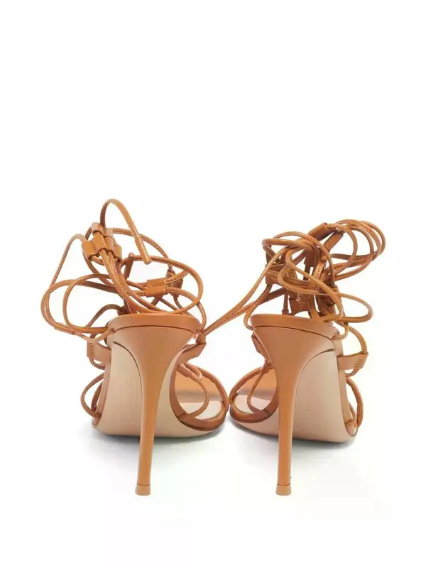 GIANVITO ROSSI Giza Leather Heeled Sandals