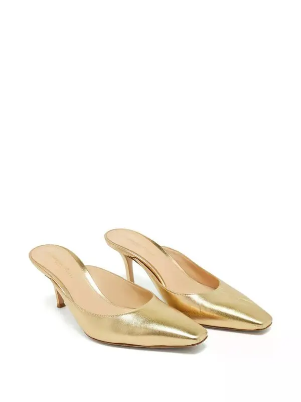 GIANVITO ROSSI Lindsay Heeled Mules