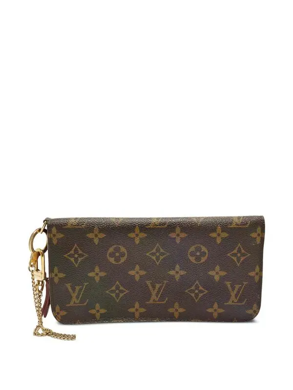 LOUIS VUITTON 2009 Insolite Monogram-pattern Wallet - Brown