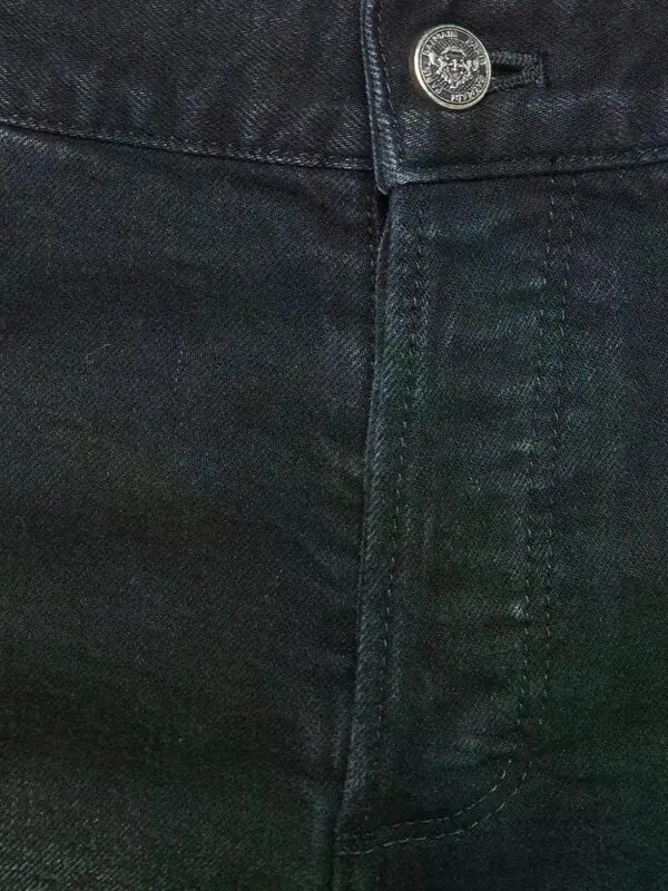 Balmain Distressed Ribbed Jeans