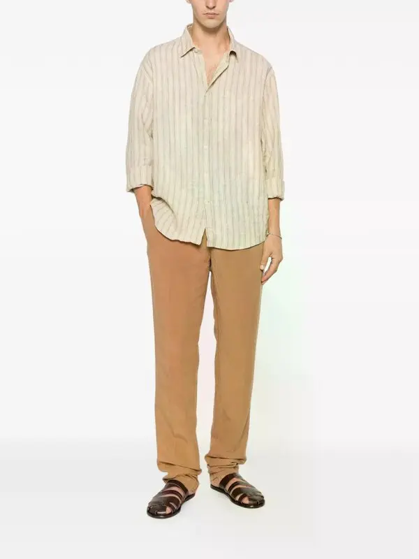 Pal Zileri Pleated-front Slim-fit Chinos