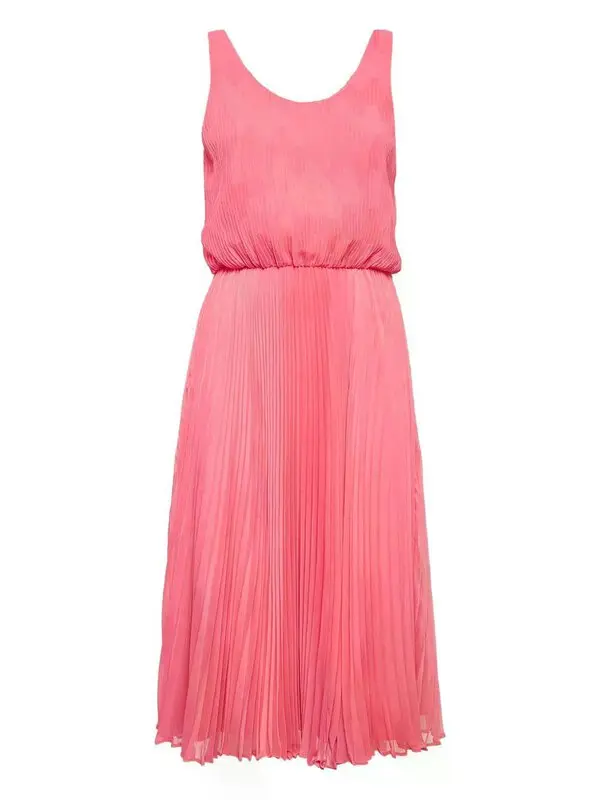 Alice + Olivia Pleated Midi Dress