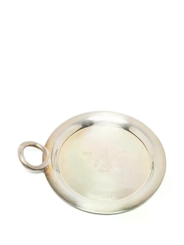 Christofle Vertigo -plated Metal Coasters - Silver