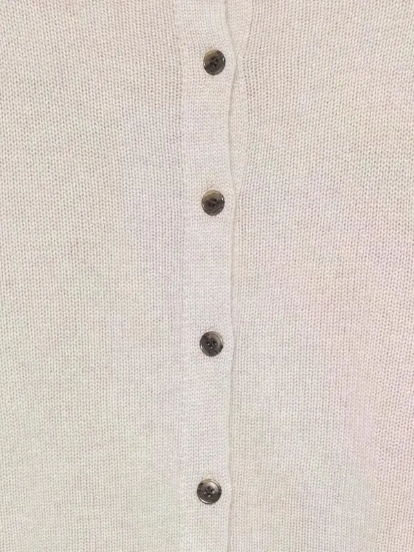 LISA YANG Zirelle Button-up Cardigan - Neutrals