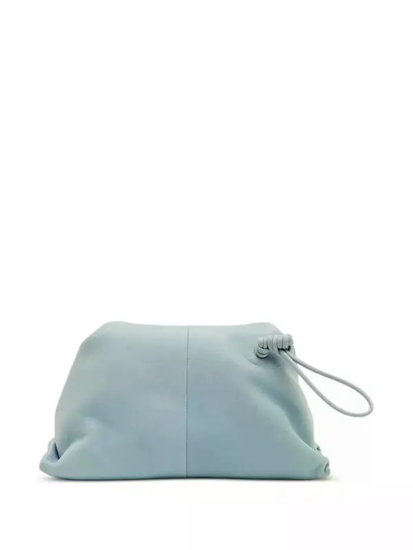 Bottega Veneta Trine Angular Clutch Bag - Blue