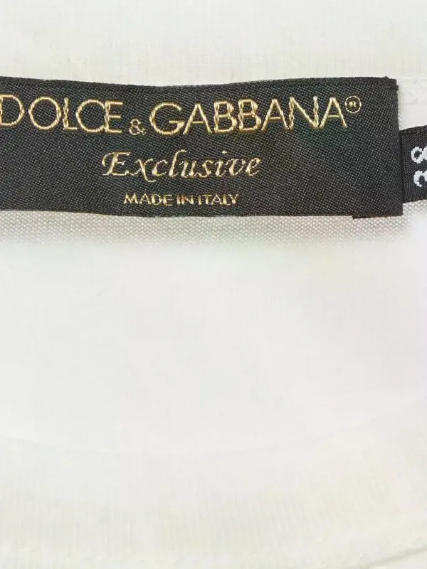 Dolce & Gabbana Graphic Print Crewneck T-shirt