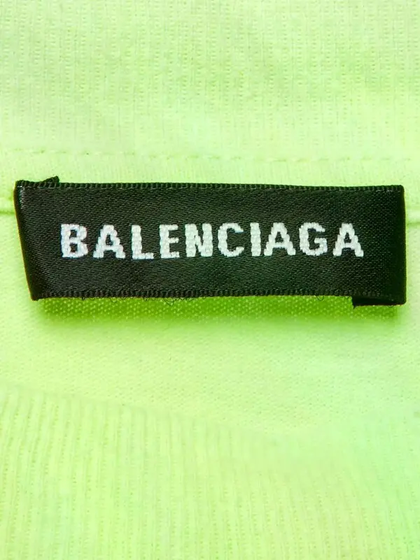 Balenciaga World Food Programme Oversized T-shirt - Green