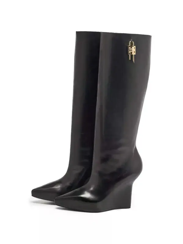Givenchy Shark Lock Wedge Boots