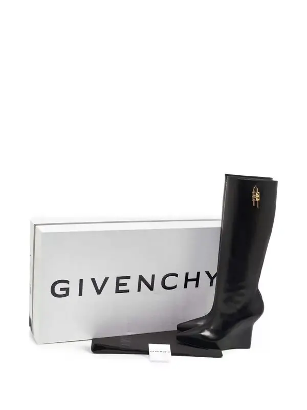 Givenchy Shark Lock Wedge Boots