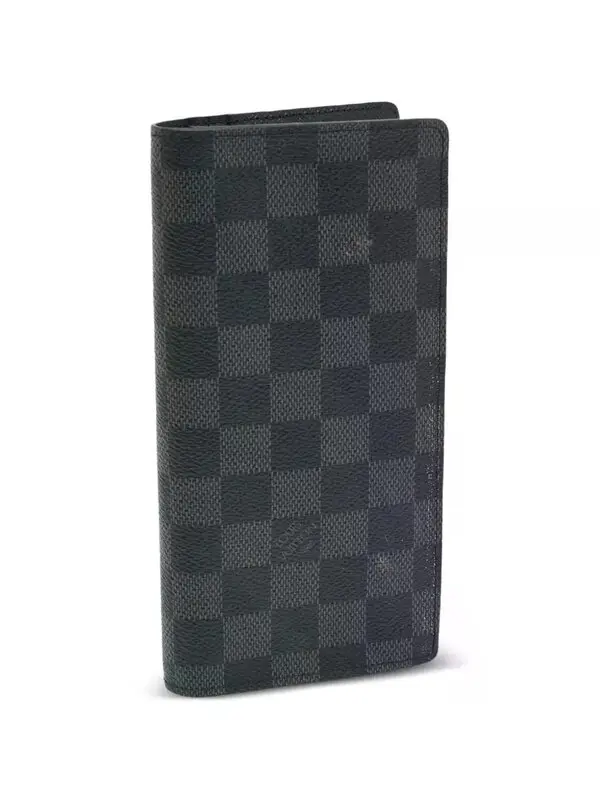 LOUIS VUITTON 2010 Brazza Damier Graphite Wallet