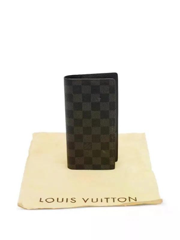 LOUIS VUITTON 2010 Brazza Damier Graphite Wallet