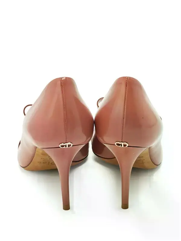 Dior Bow Peep-toe Pumps