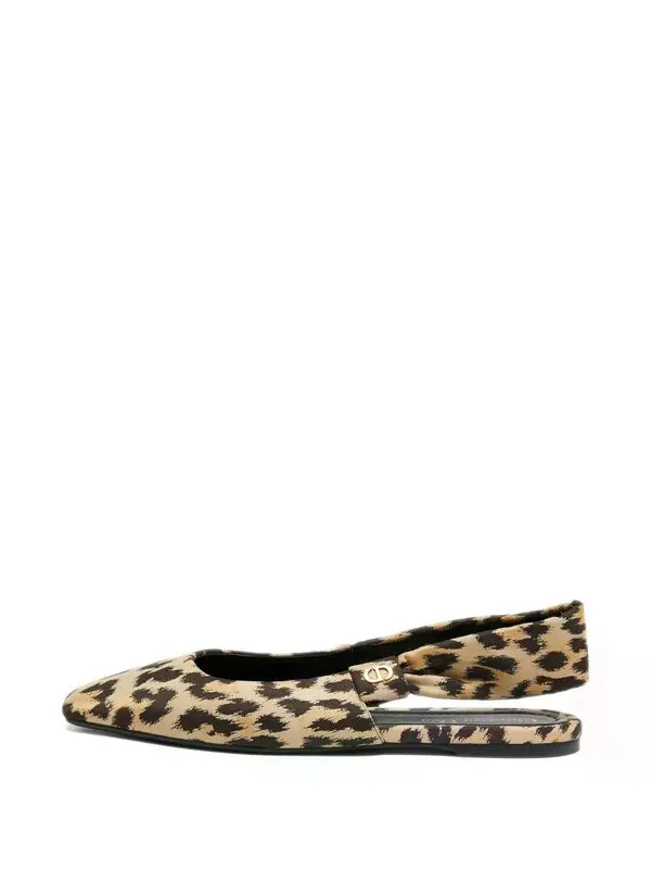 Dior J'adior Animal-print Slingback Pumps