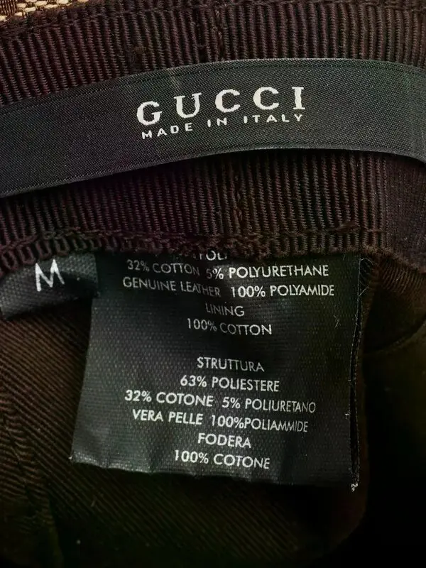 Gucci Monogram Gg Canvas Bucket Hat