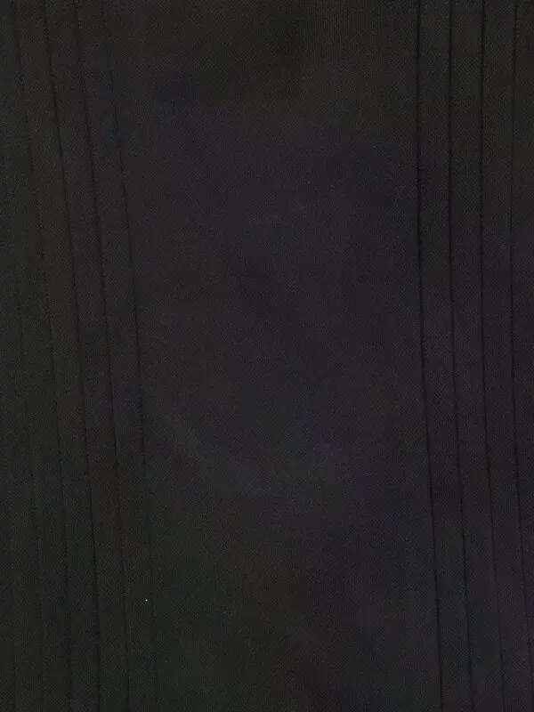 Gucci Crepe Pintucked Blouse With Leather Buckle Detail