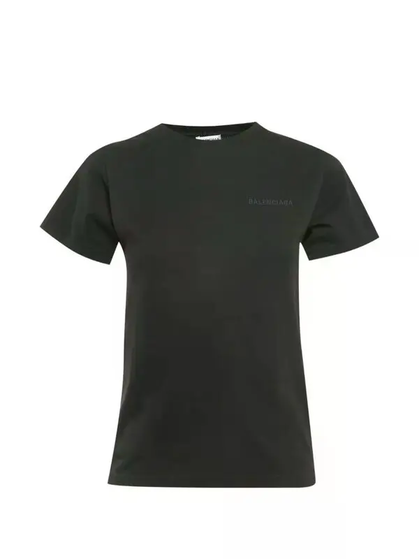 Balenciaga Logo Embroidered T-shirt