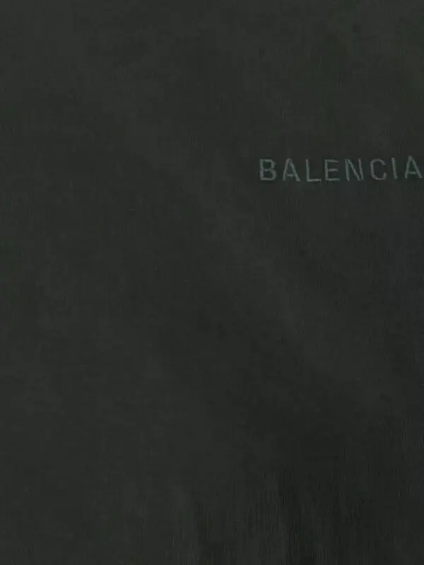 Balenciaga Logo Embroidered T-shirt