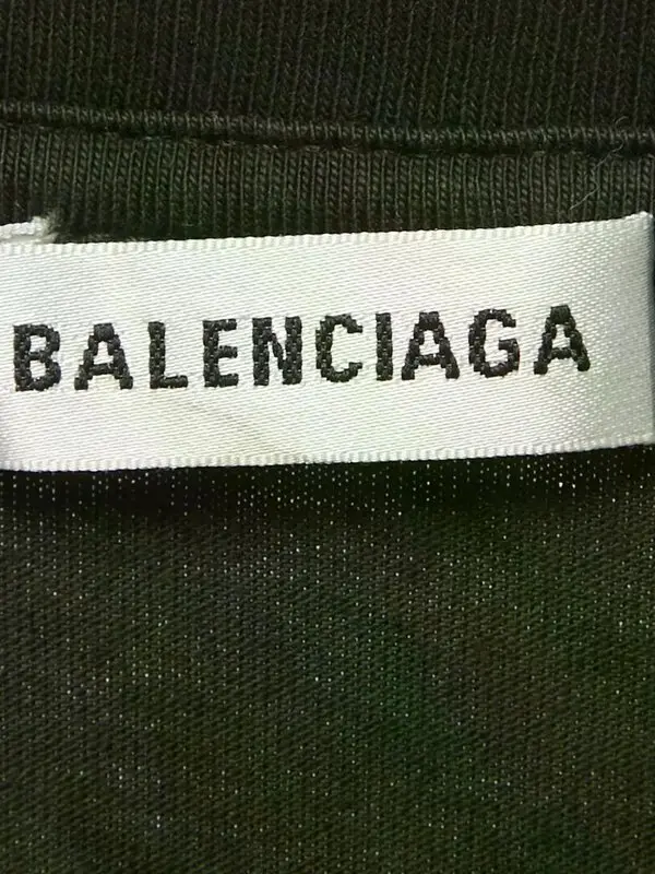 Balenciaga Logo Embroidered T-shirt